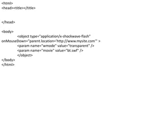 Chapter i(flash basic) | PPTX | Computing | Technology & Computing
