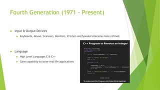 Chapter I Generations of Computers.pptx