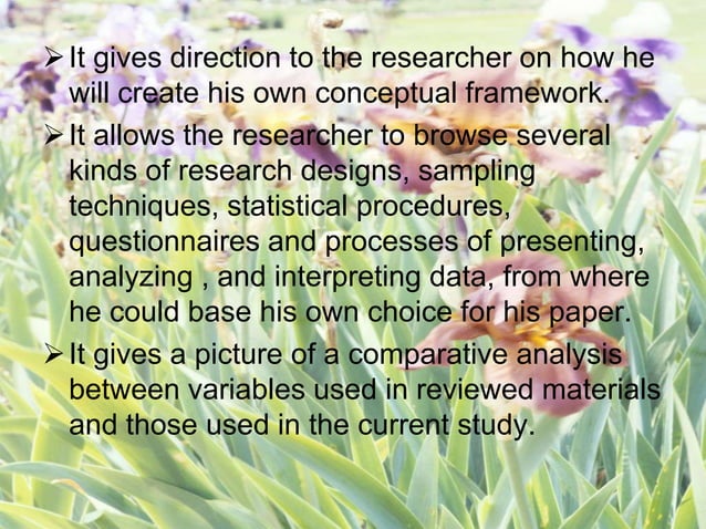 Chapter 2:review of related literature and studies | PPTX | Science