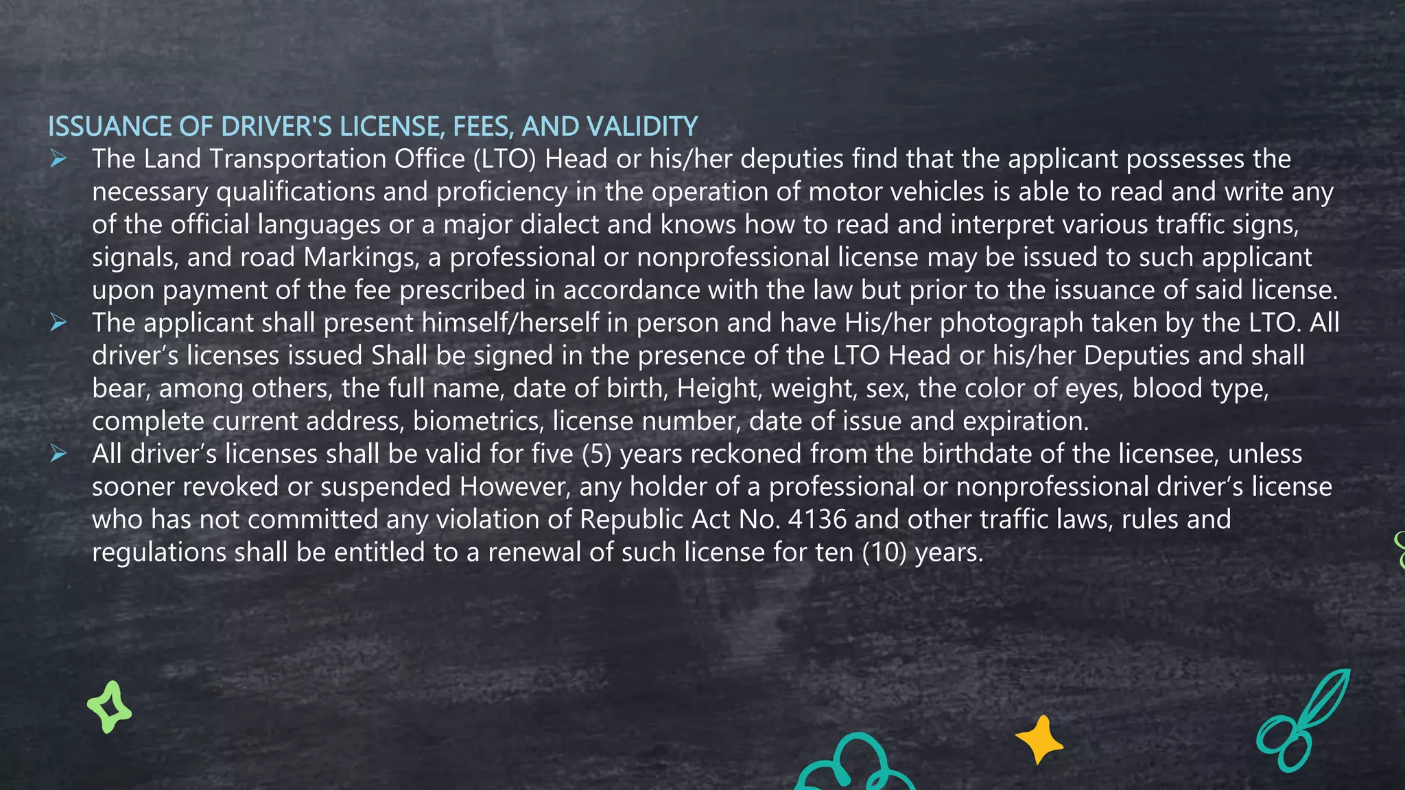 Chapter II-Land Transportation Code and Related Codes.pptx