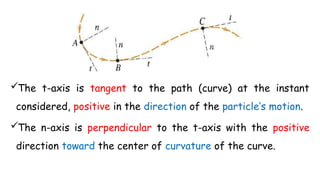 chapter II curvilinear motion of kinematics of particle3.pptx