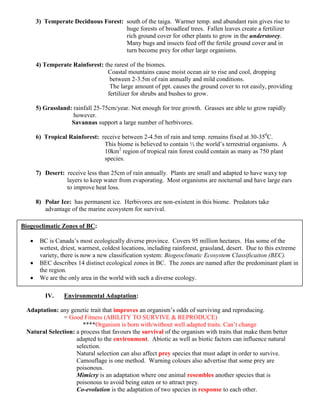 Chapter 3 - Community ecology | PDF