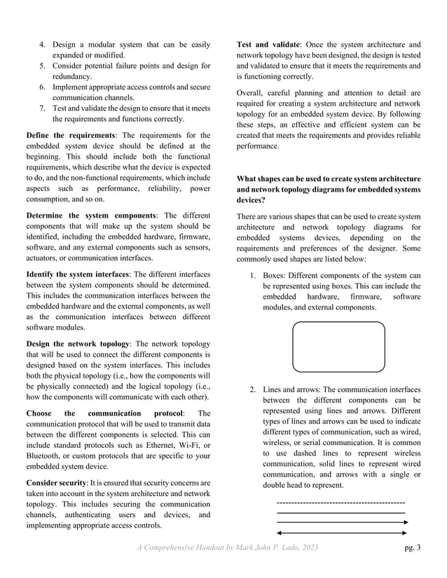 Optimizing Embedded System Device Communication with Network Topology Design | PDF | Operating ...