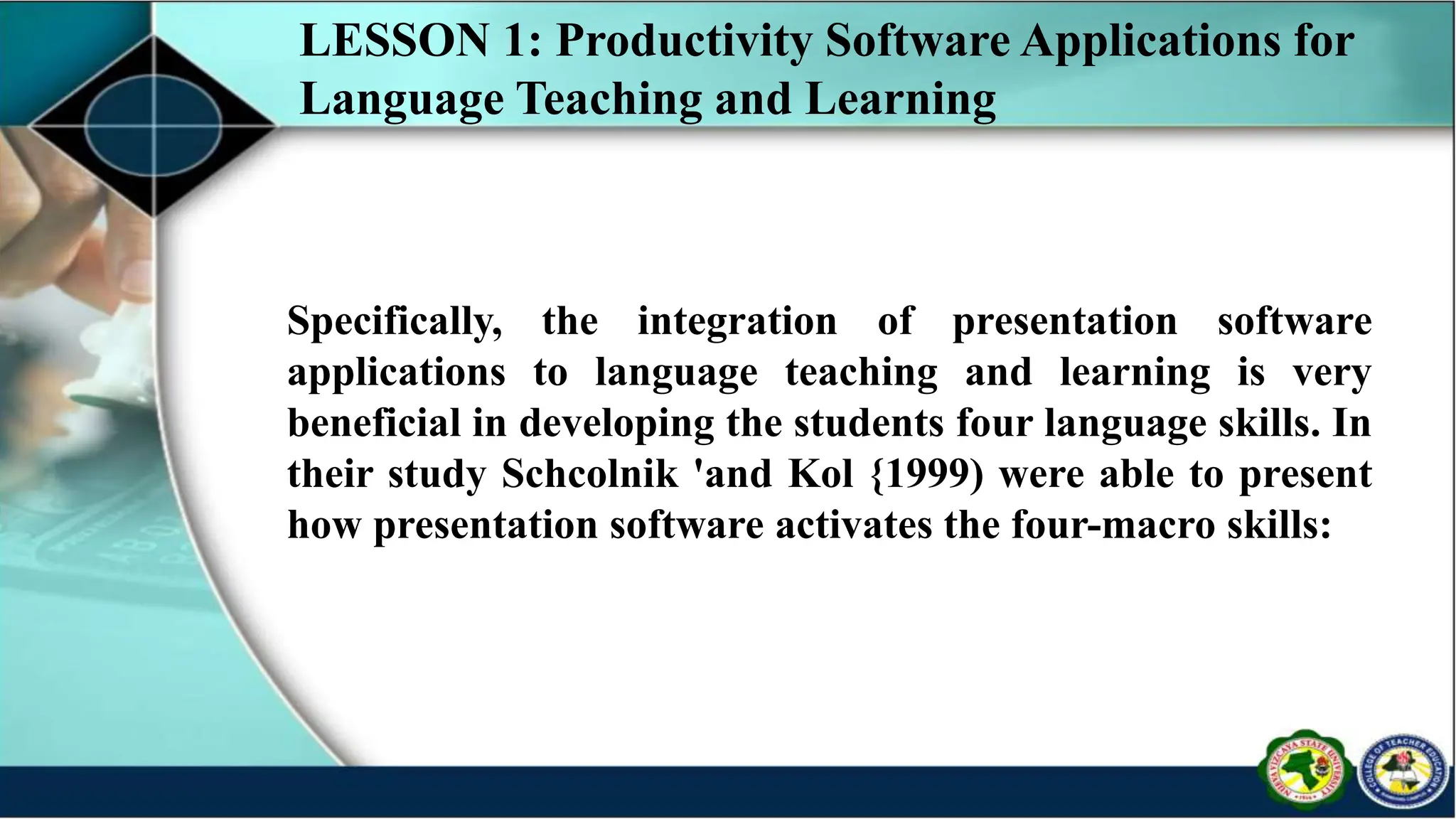 Chapter III- USING OPEN-ENDED TOOLS IN FACILITATING LANGUAGE LEARNING.pptx