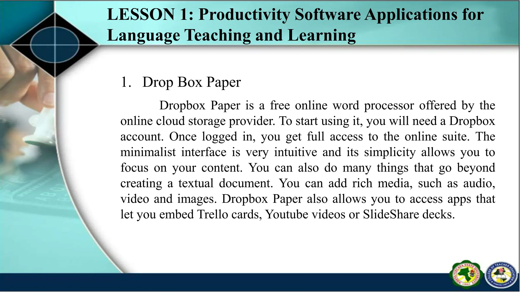 Chapter III- USING OPEN-ENDED TOOLS IN FACILITATING LANGUAGE LEARNING.pptx