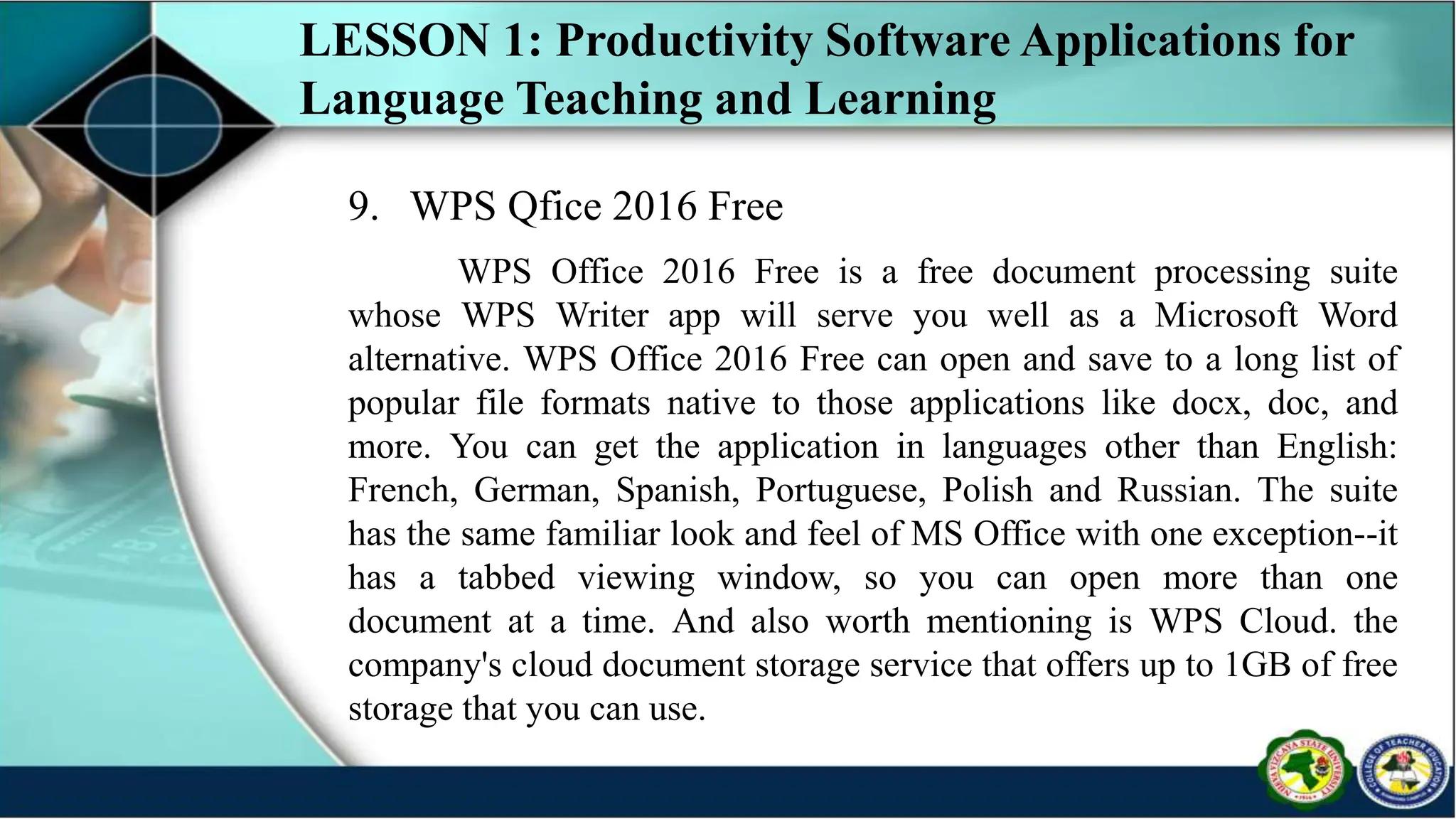 Chapter III- USING OPEN-ENDED TOOLS IN FACILITATING LANGUAGE LEARNING ...