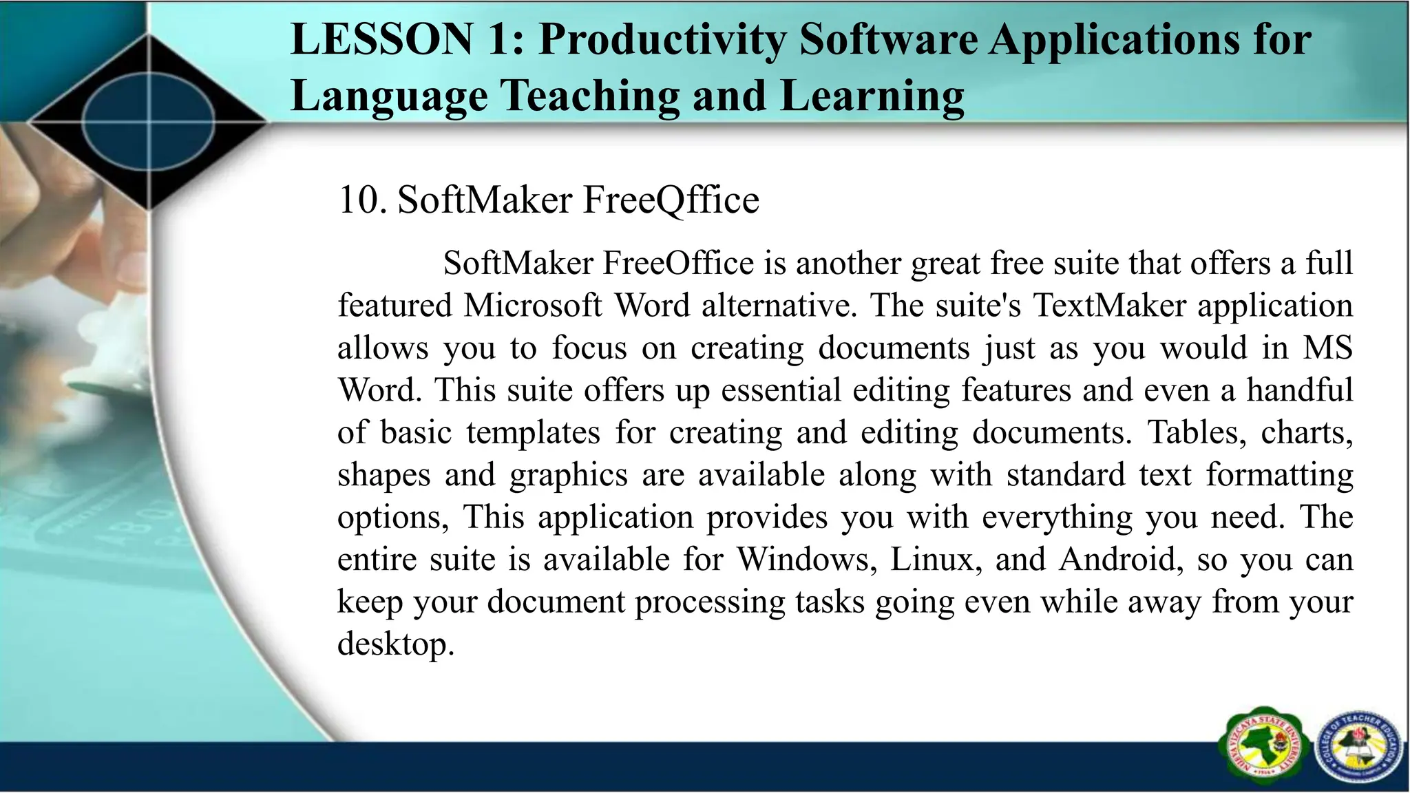 Chapter III- USING OPEN-ENDED TOOLS IN FACILITATING LANGUAGE LEARNING.pptx | Computer Software ...