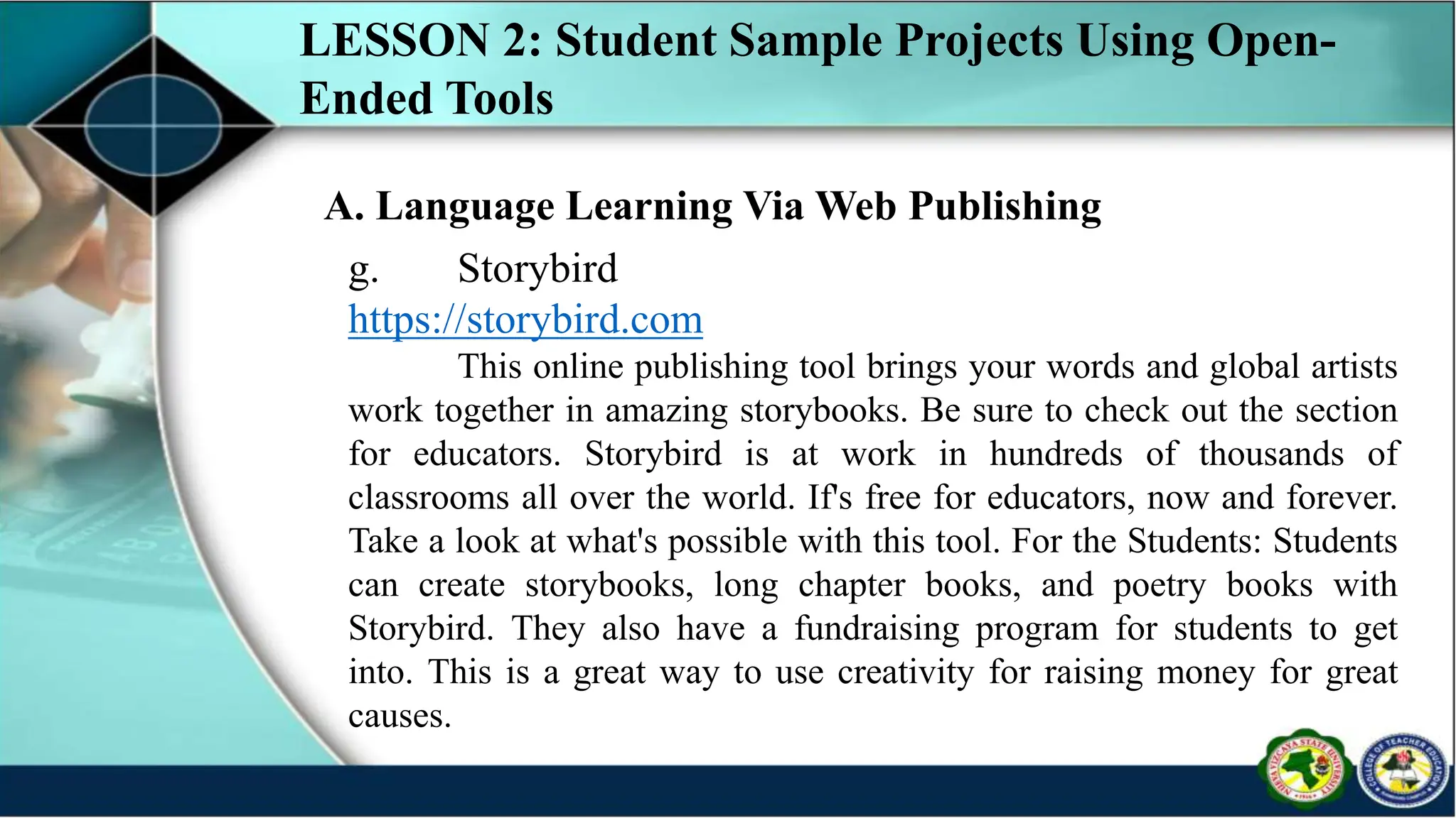 Chapter III- USING OPEN-ENDED TOOLS IN FACILITATING LANGUAGE LEARNING.pptx