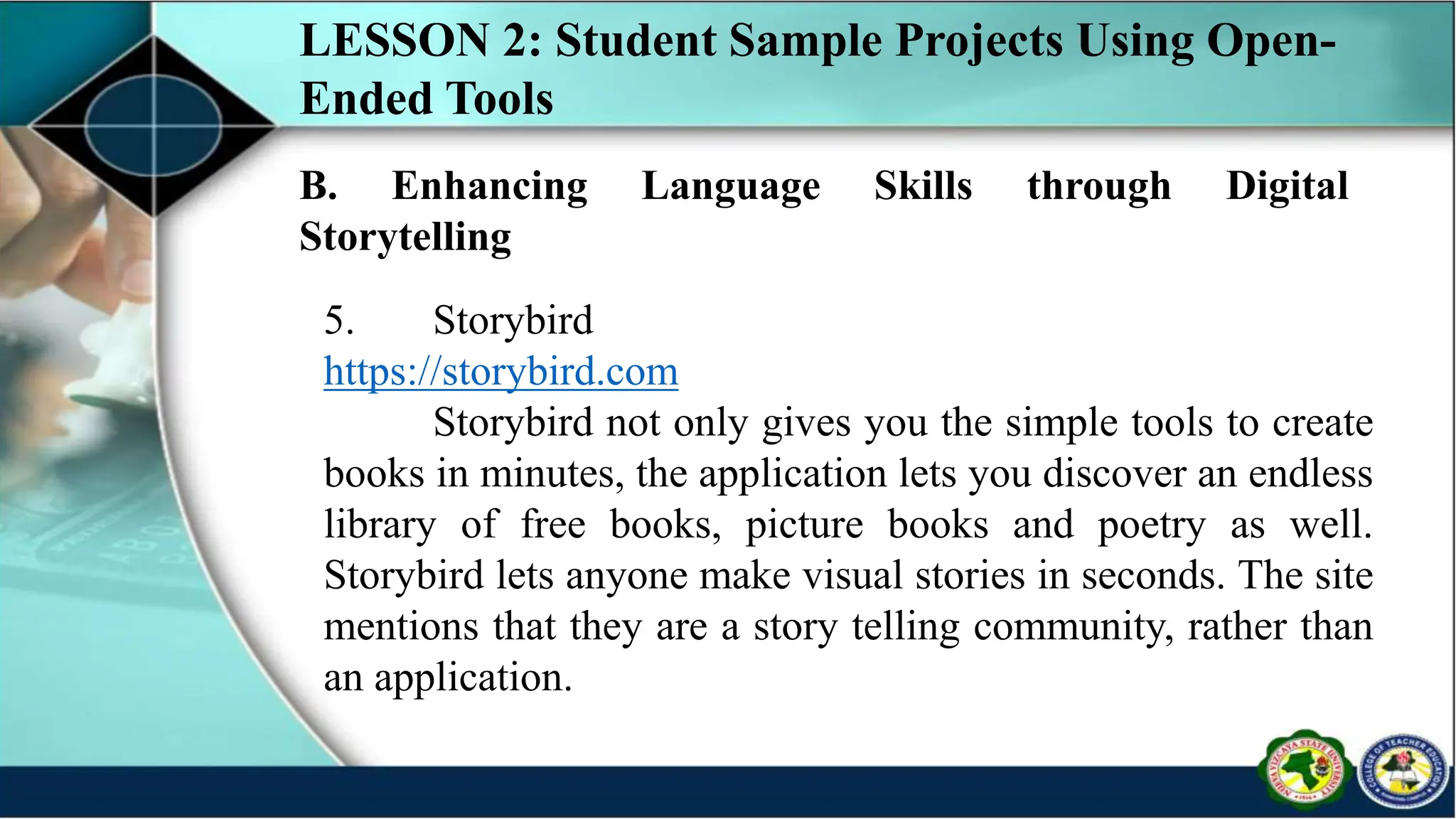 Chapter III- USING OPEN-ENDED TOOLS IN FACILITATING LANGUAGE LEARNING.pptx
