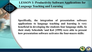 Chapter III- USING OPEN-ENDED TOOLS IN FACILITATING LANGUAGE LEARNING.pptx