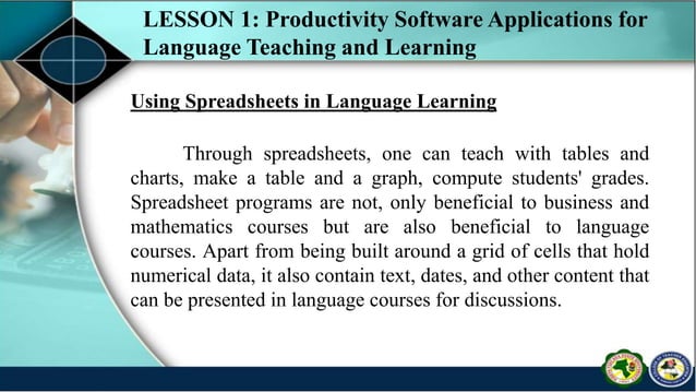 Chapter III- USING OPEN-ENDED TOOLS IN FACILITATING LANGUAGE LEARNING.pptx | Computer Software ...