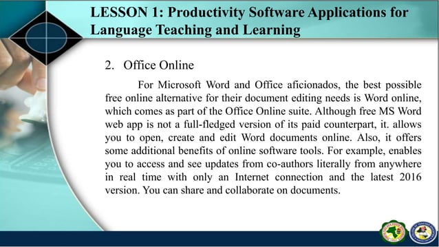 Chapter III- USING OPEN-ENDED TOOLS IN FACILITATING LANGUAGE LEARNING.pptx | Computer Software ...