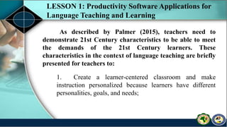 Chapter III- USING OPEN-ENDED TOOLS IN FACILITATING LANGUAGE LEARNING.pptx
