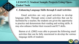 Chapter III- USING OPEN-ENDED TOOLS IN FACILITATING LANGUAGE LEARNING.pptx