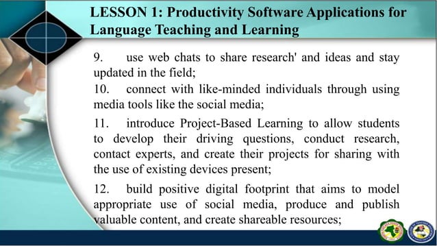 Chapter III- USING OPEN-ENDED TOOLS IN FACILITATING LANGUAGE LEARNING.pptx | Computer Software ...