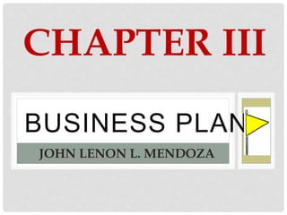 Business Plan and Marketing Plan | PPTX