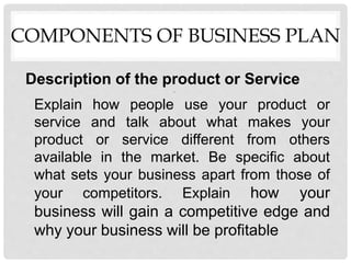 Business Plan and Marketing Plan | PPTX