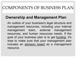 Business Plan and Marketing Plan | PPTX