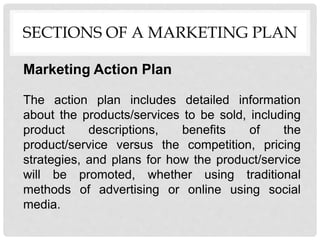 Business Plan and Marketing Plan | PPTX