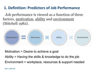 Chapter III Motivation - Nature, Theories and Applications at Work.pptx