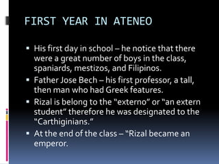 Chapter iii (rizal) | PPTX