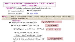 Solubility and precipitation equilibrium .pptx