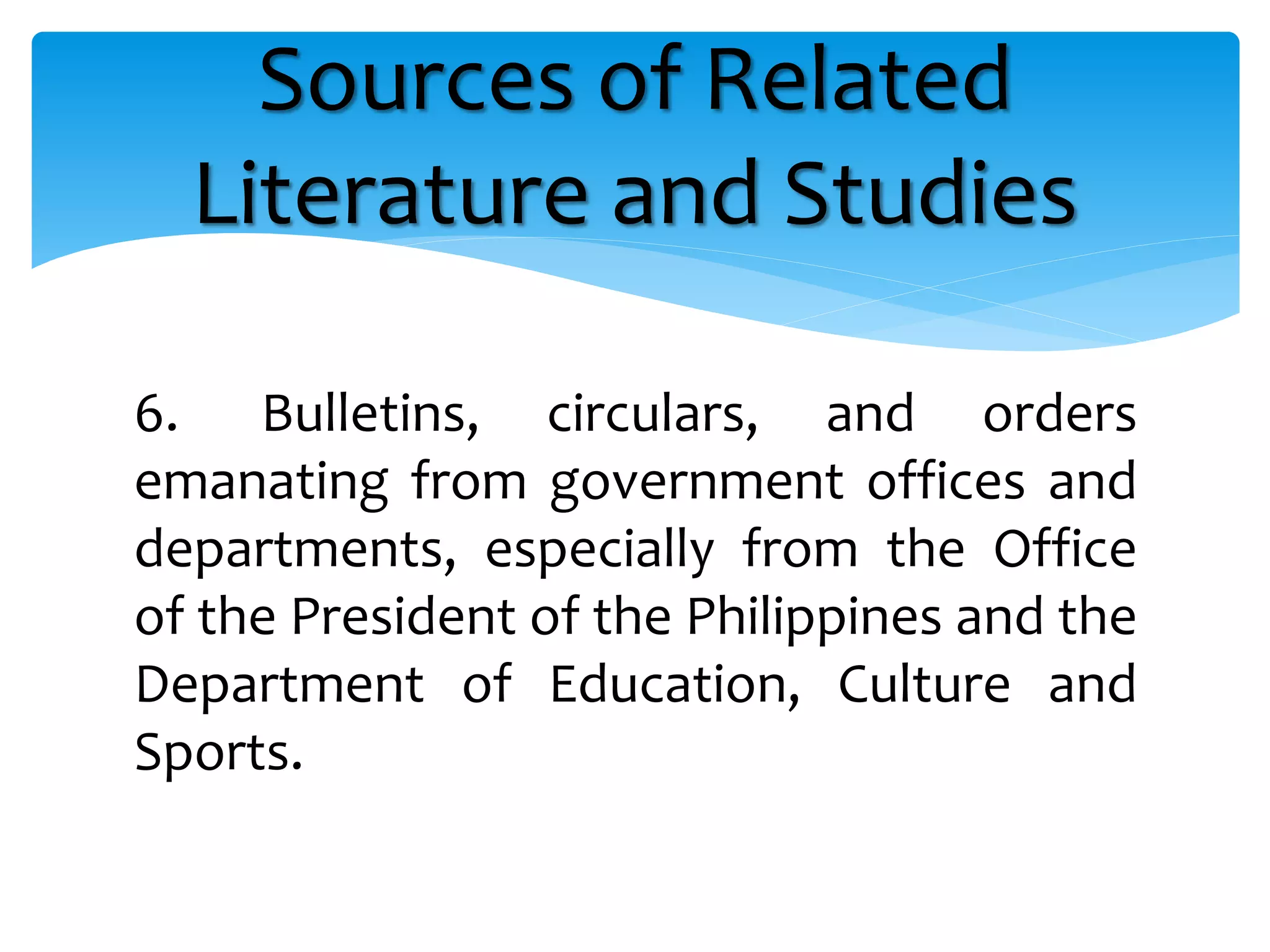 Related Literature and Related Studies | PPTX
