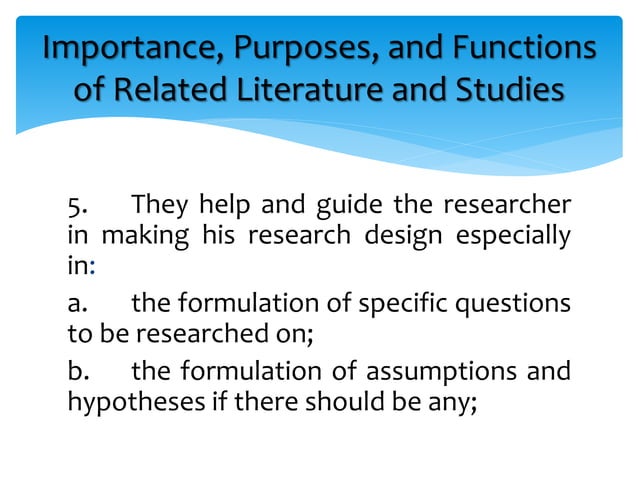 Related Literature and Related Studies | PPTX | Educational Assessment ...