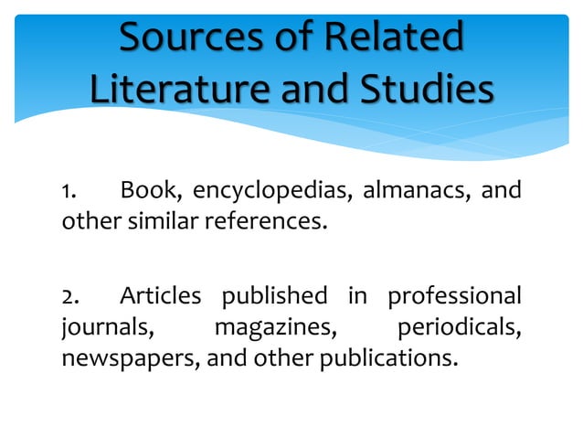 Related Literature and Related Studies | PPTX | Educational Assessment ...