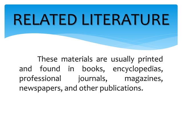 Related Literature and Related Studies | PPTX | Educational Assessment ...