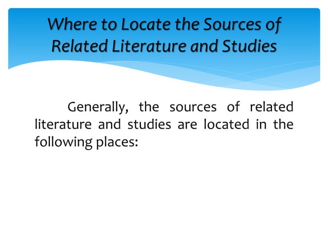 Related Literature and Related Studies | PPTX | Educational Assessment ...