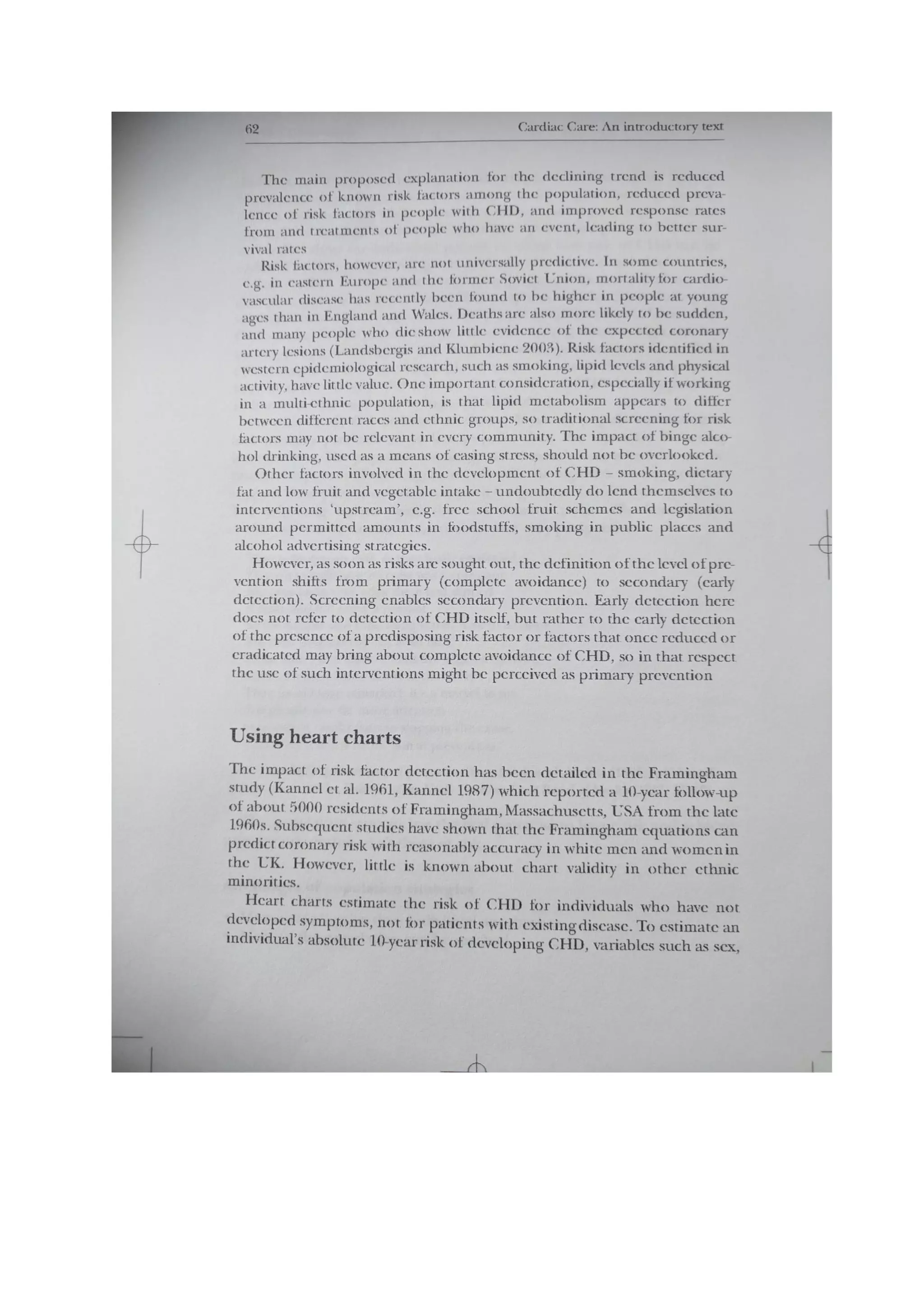 Primary Prevention of Heart Disease | PDF