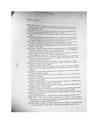 Primary Prevention of Heart Disease | PDF