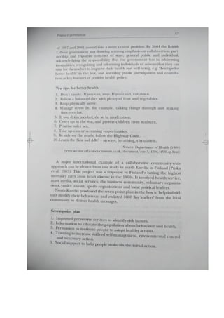 Primary Prevention of Heart Disease | PDF