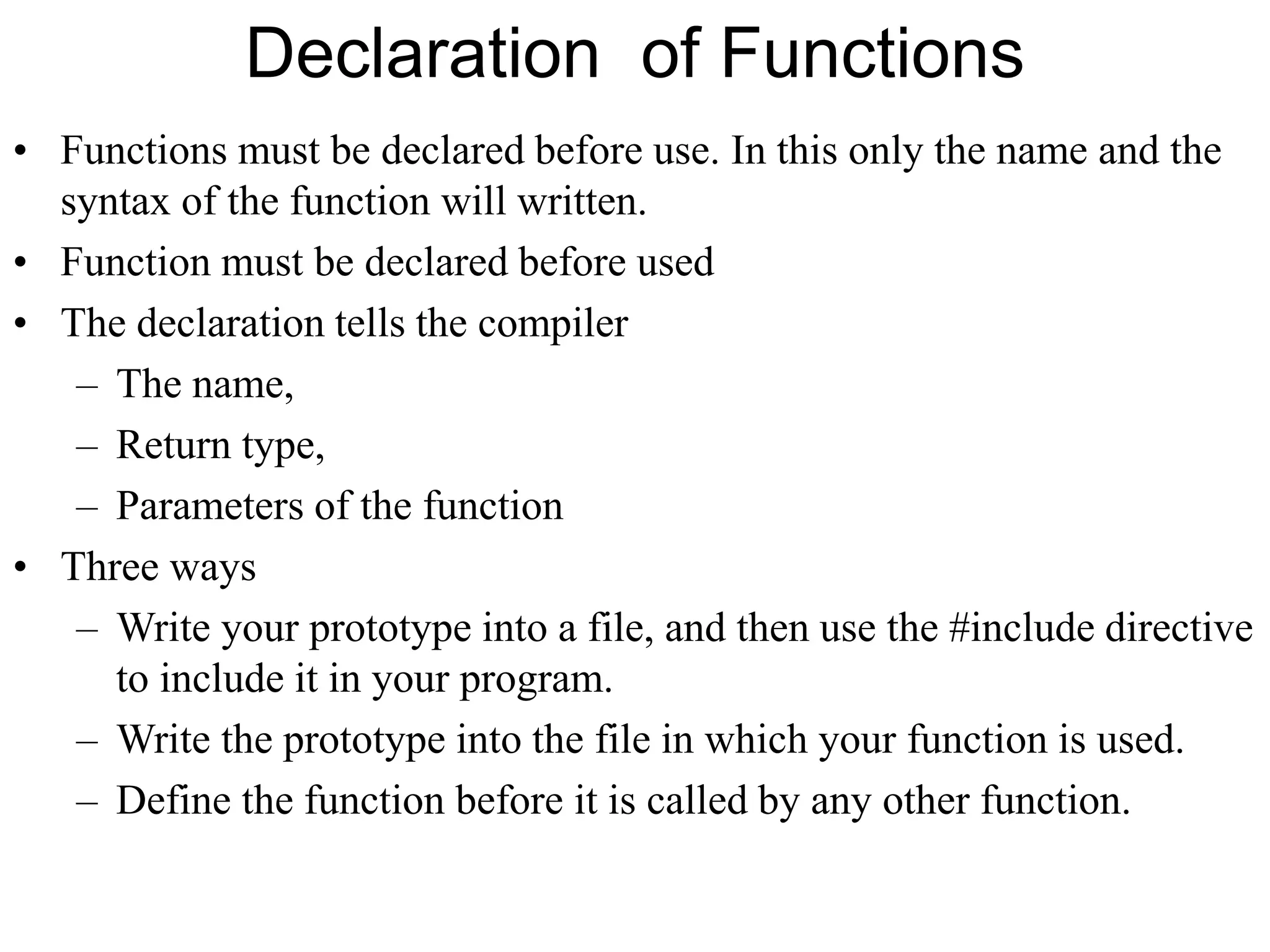 Chapter Introduction To Modular Programming Ppt