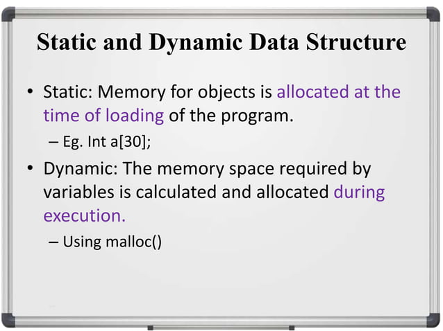 Introduction To Data Structure Part 1 Ppt