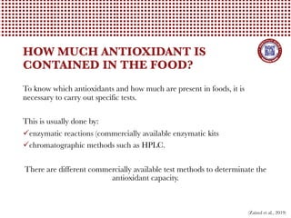 LABORATORY ANALYSIS OF ANTIOXIDANTS IN FOOD | PDF