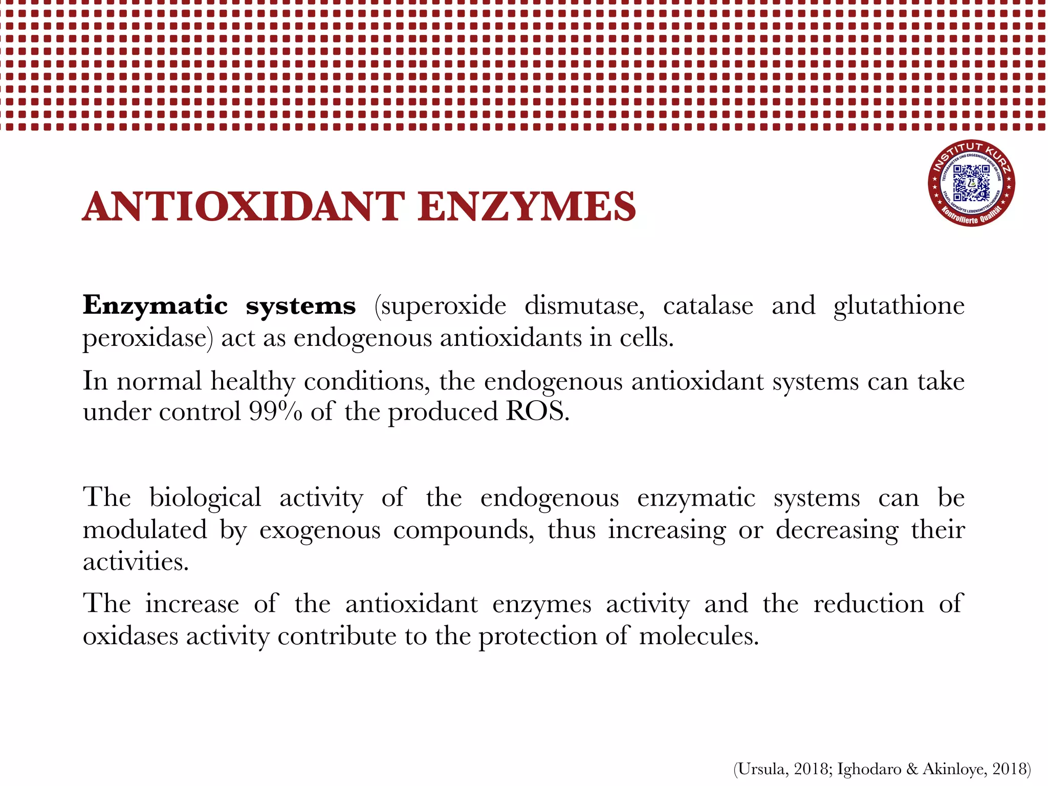 LABORATORY ANALYSIS OF ANTIOXIDANTS IN FOOD | PDF