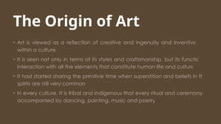 CHAPTER I - The Meaning and Importance of Arts.pptx