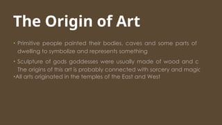 CHAPTER I - The Meaning and Importance of Arts.pptx