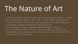 CHAPTER I - The Meaning and Importance of Arts.pptx