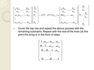 Chapter 4: Linear Algebraic Equations | PPTX