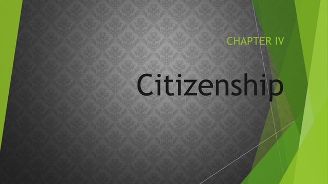 Citizenship | PPT