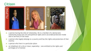 Citizenship | PPTX