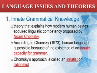 Language and Culture | PPTX