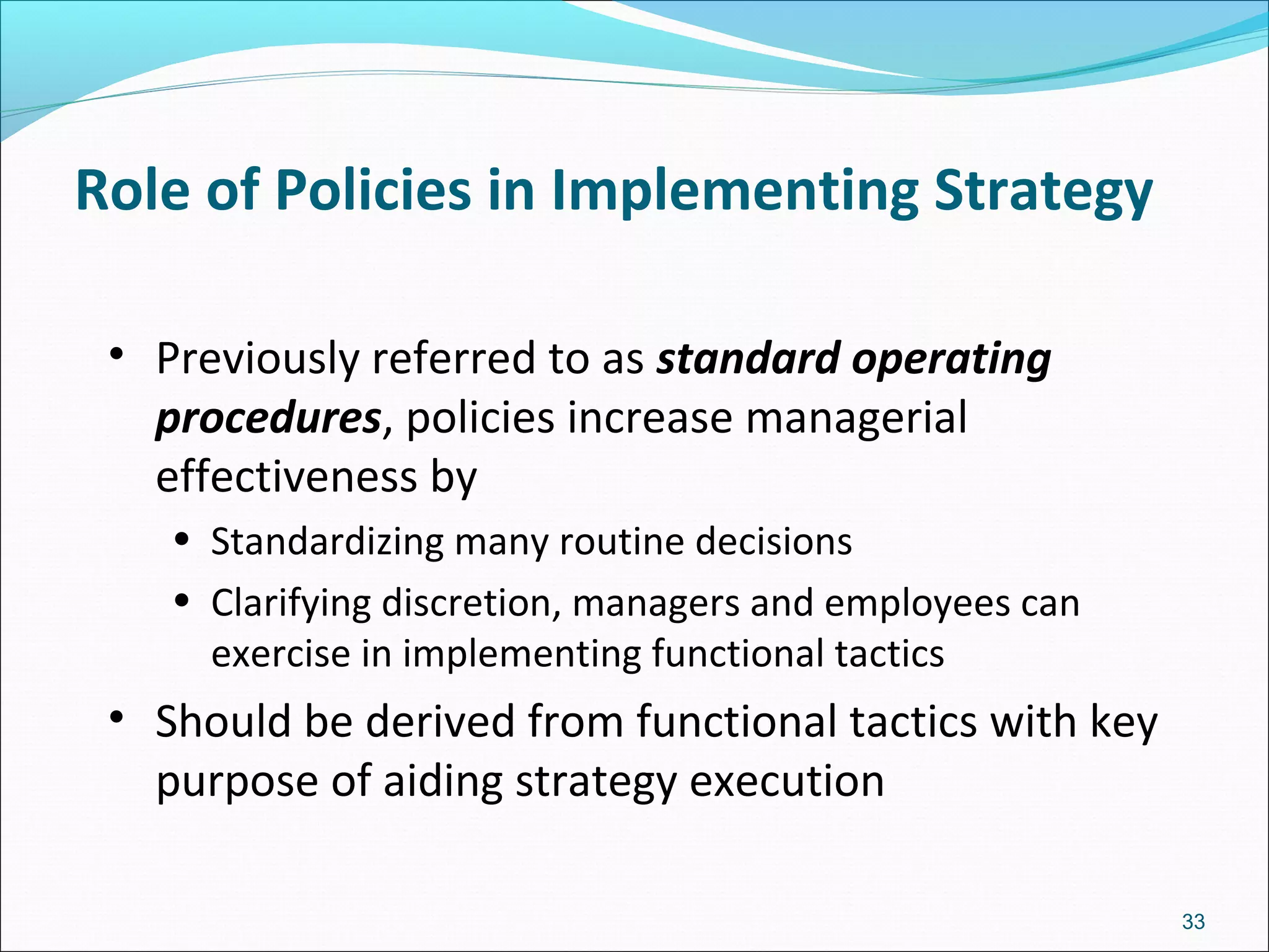 Chapter iv operationalizing strategy | PPT