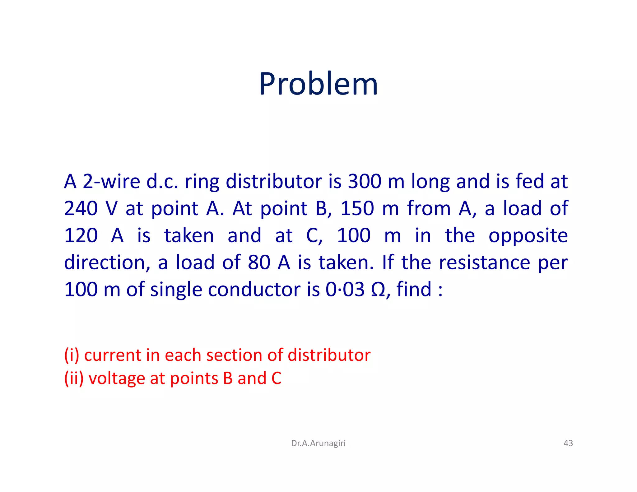 Distribution System Voltage Drop and Power Loss Calculation | PDF
