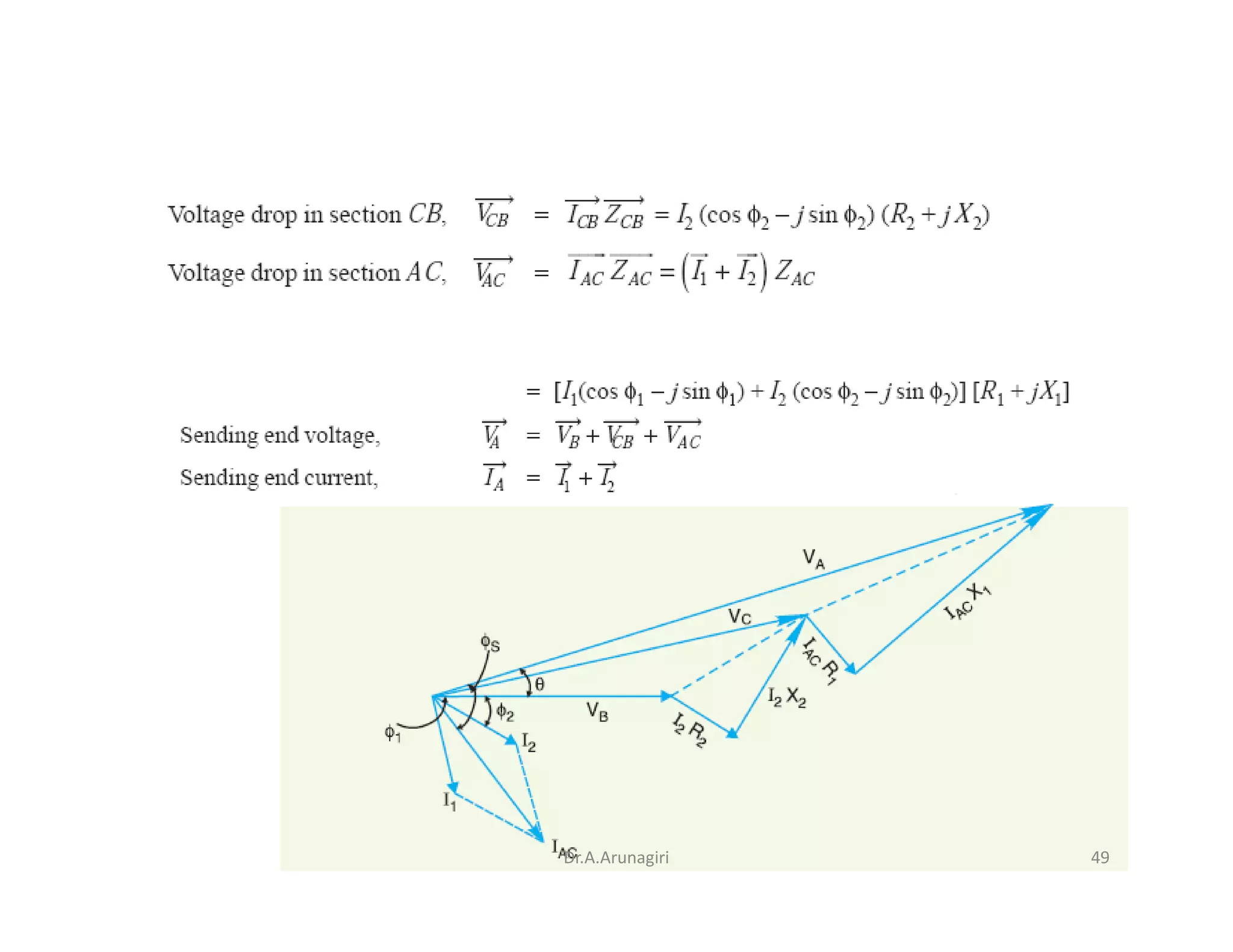Distribution System Voltage Drop and Power Loss Calculation | PDF