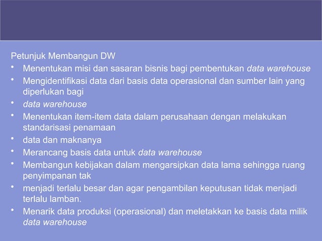Chapter Ke 11 Kecerdasan Bisnis DW Kelas.ppt