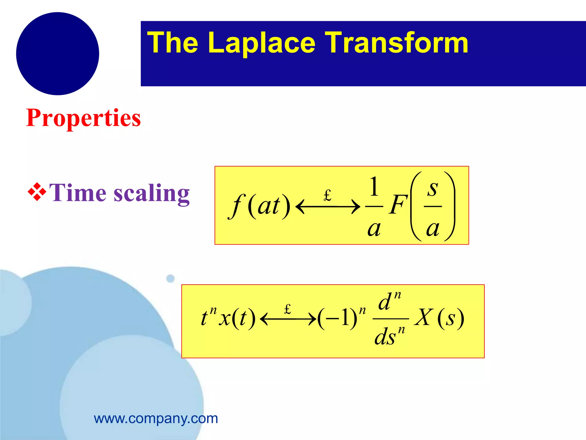 CHAPTER LAPLACE TRANSFORM [Được lưu tự động].pptx
